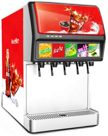 OEM Post Mix Drink Machine , 660W Coke Beverage Dispenser
